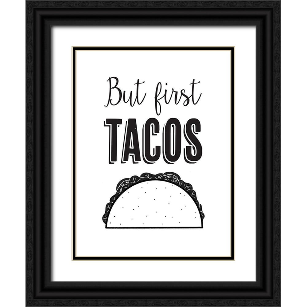 McFarland, Leslie 12x14 Black Ornate Wood Framed with Double Matting ...