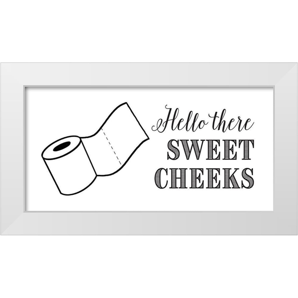 McFarland, Leslie 24x14 White Modern Wood Framed Museum Art Print ...