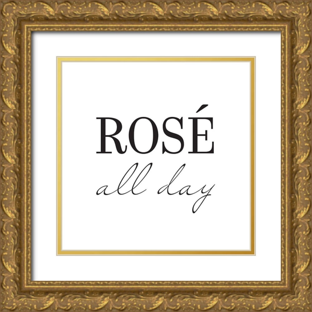 McFarland, Leslie 26x26 Gold Ornate Wood Framed with Double Matting ...