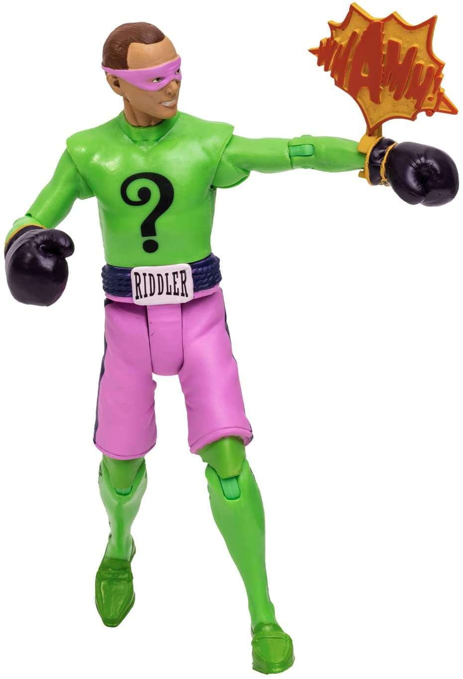 McFarlane DC Batman 1966 TV Series The Riddler Action Figure (Boxing ...