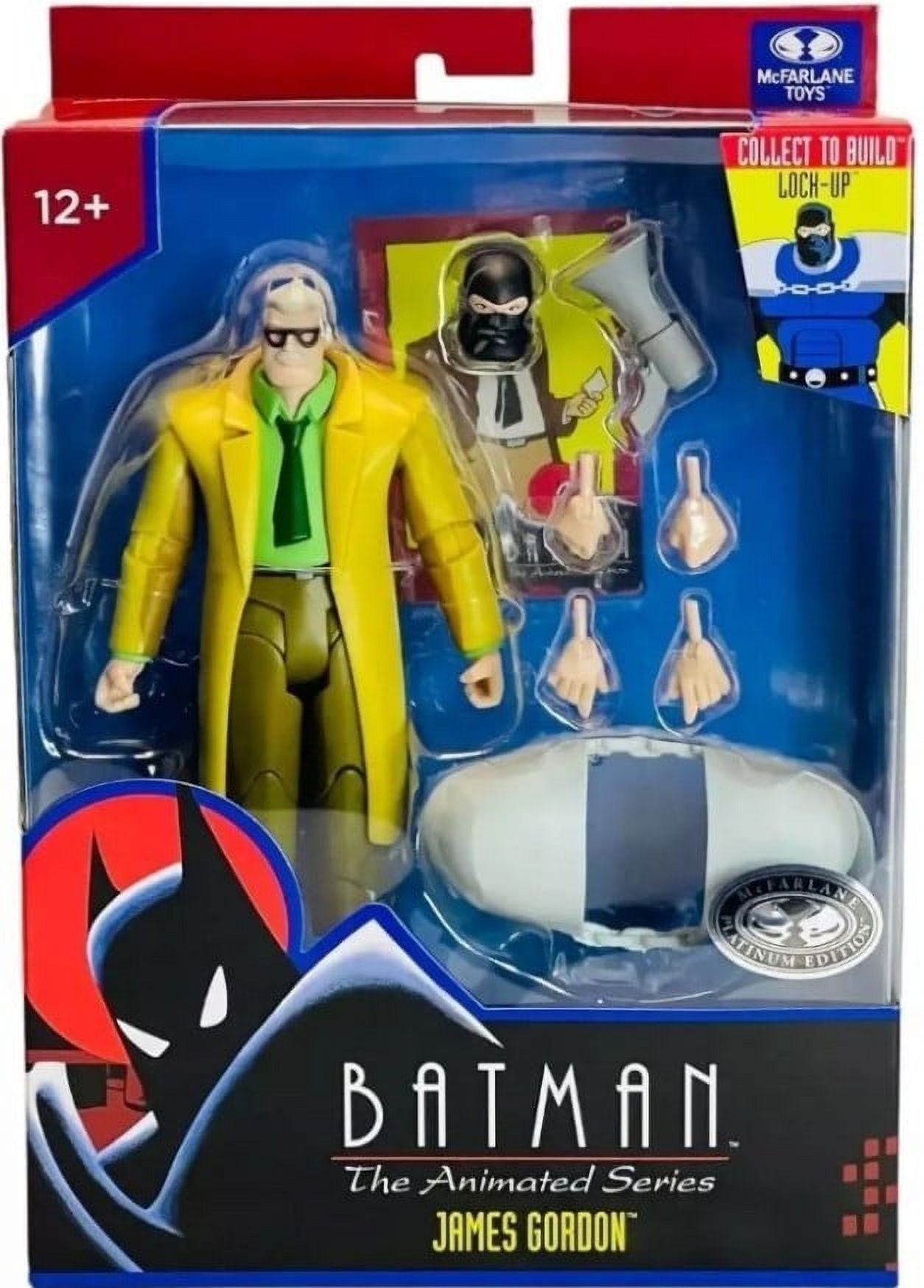 McFarlane DC Build Lock-Up Series Commissioner James Gordon Action ...