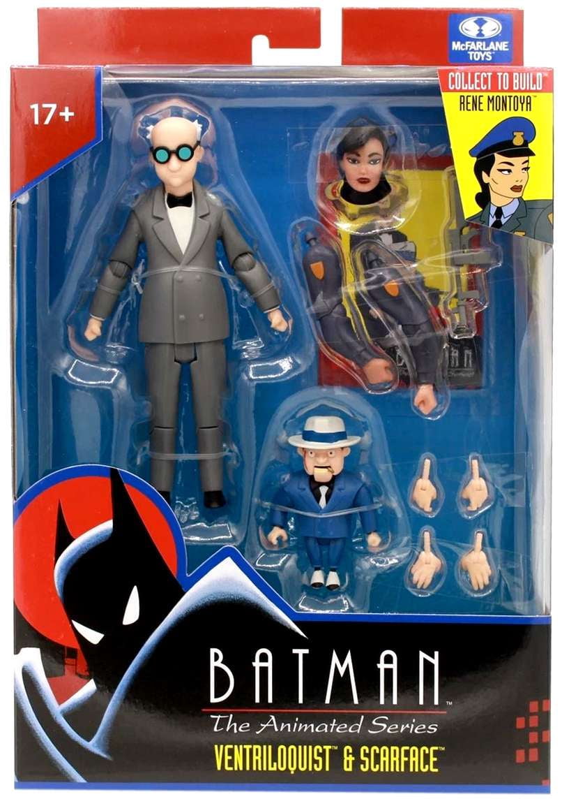 McFarlane DC Build Rene Montoya Series Ventriloquist & Scarface Action ...