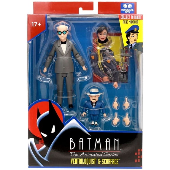 McFarlane DC Build Rene Montoya Series Ventriloquist & Scarface Action ...