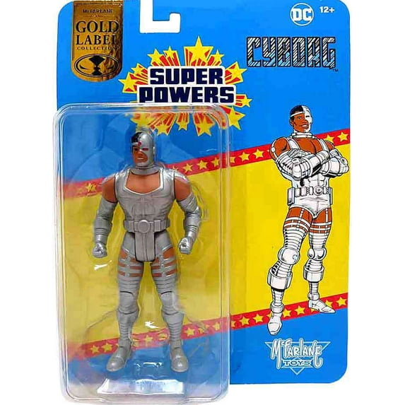 McFarlane DC Direct Gold Label Collection Cyborg Action Figure ...
