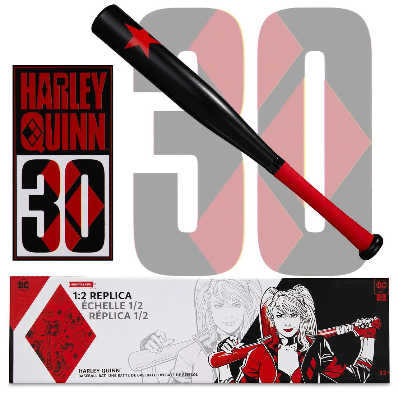 McFarlane DC Direct Harley Quinn Baseball Bat Replica - Walmart ...