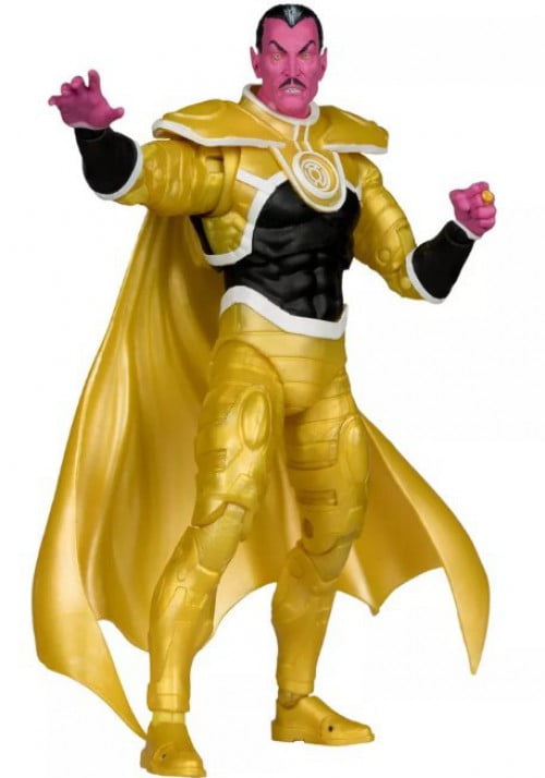 DC Multiverse Gold Label Collection Sinestro Exclusive Action Figure ...
