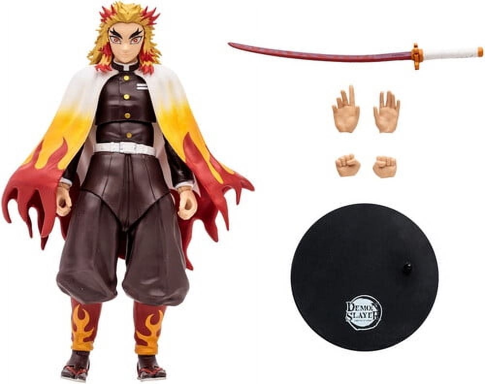 McFarlane - Demon Slayer - 7" Kyojuro Rengoku Action Figure, McFarlane ...