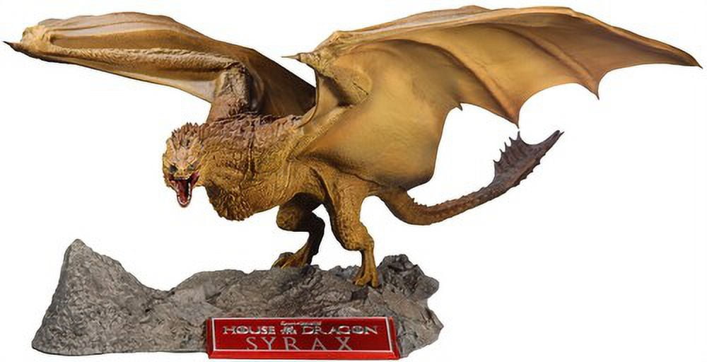 McFarlane - House Of The Dragon - Syrax Posed Figure, McFarlane Toys ...