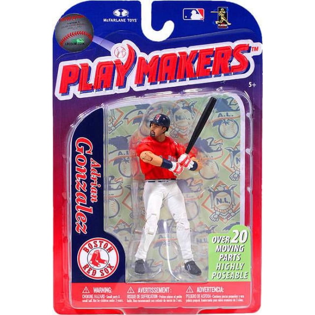 McFarlane MLB Playmakers Series 3 Adrian Gonzalez Action Figure ...