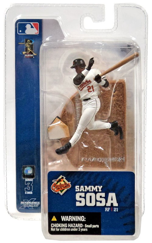 McFarlane MLB Sports Picks 3 Inch Mini Series 3 Sammy Sosa Mini Figure ...