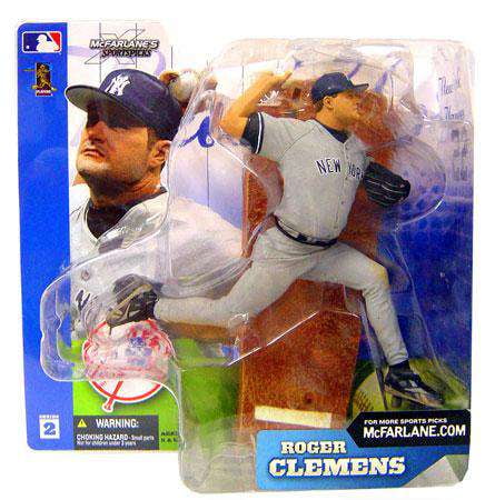 McFarlane MLB Sports Picks Baseball Series 2 Roger Clemens Action Figure (Gray Jersey) - Walmart.com