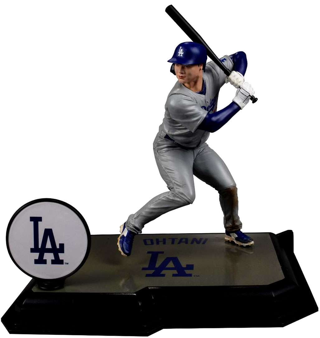 McFarlane MLB Sports Picks Baseball Shohei Ohtani Posed Figure (Grey ...