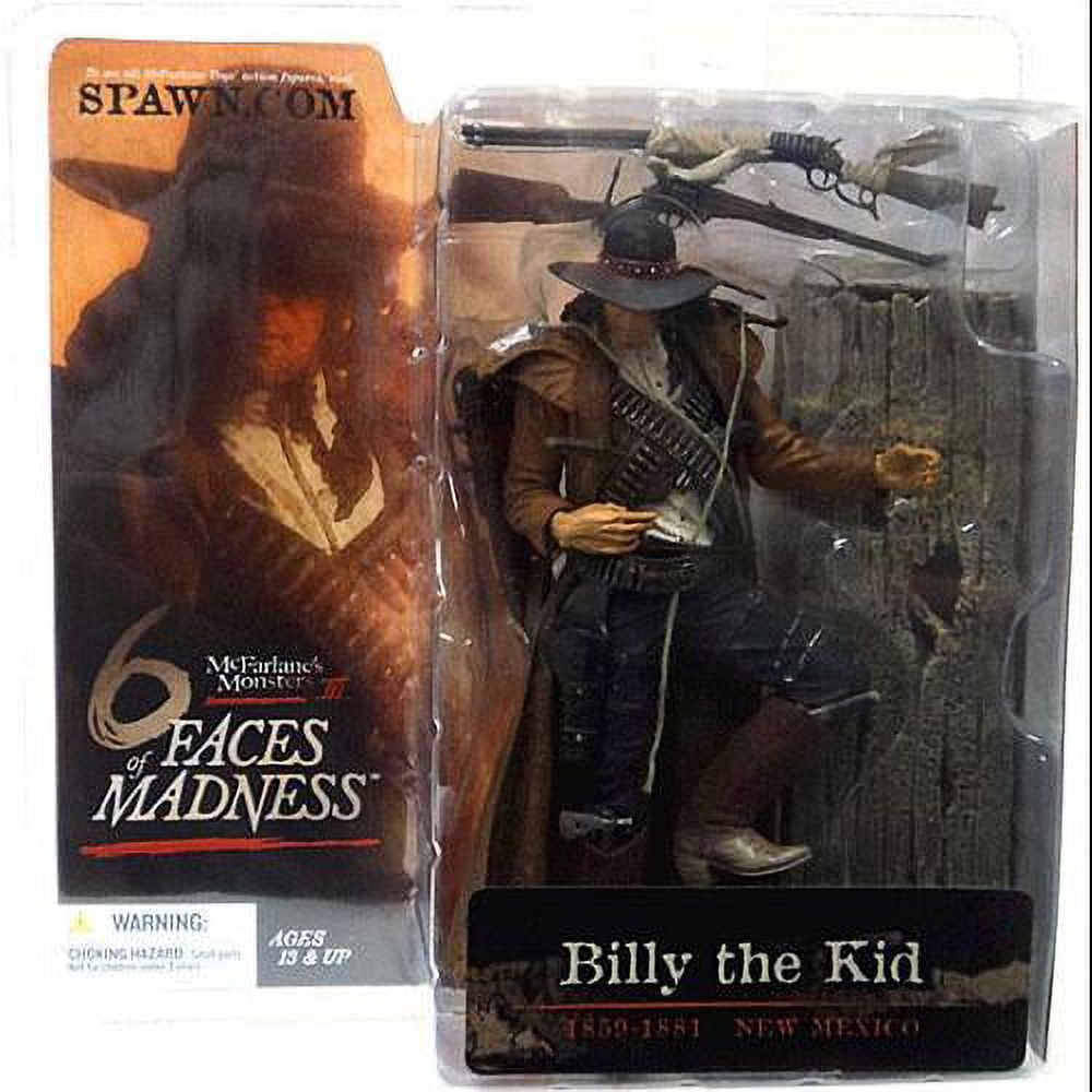 McFarlane Monsters III 6 Faces of Madness Billy The Kid Figure 2004 ...