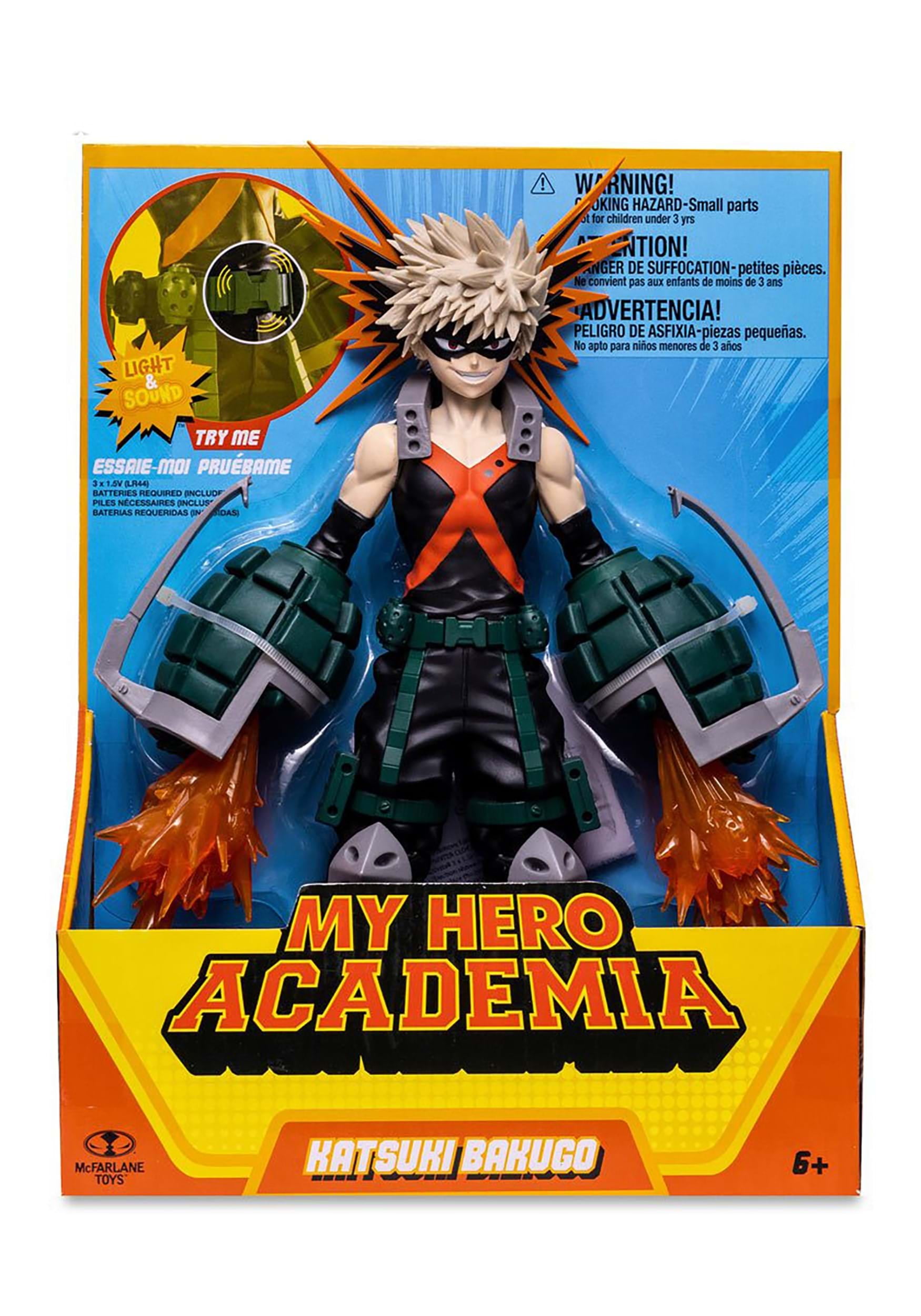 "My Hero Academia - 12"" Katsuki Bakugo Action Figure with Light and ...