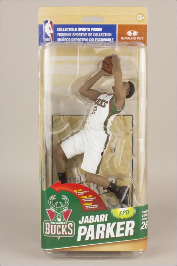 Mcfarlane Nba Series 26 Jabari Parker Milwaukee Bucks Action Figure ...
