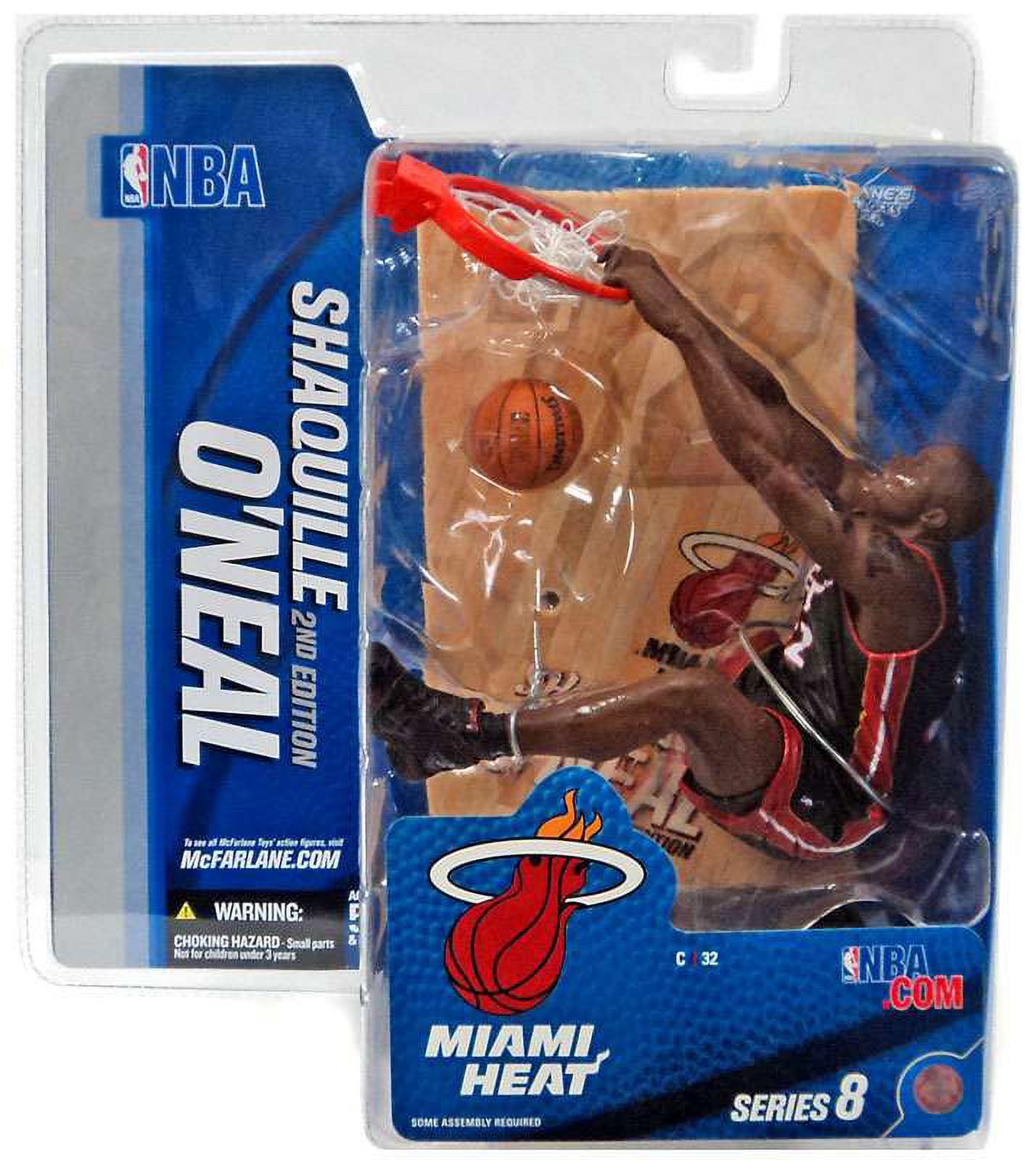 McFarlane NBA Sports Picks Series 8 Shaquille O'Neal 2 Action Figure (Black Jersey Variant ...