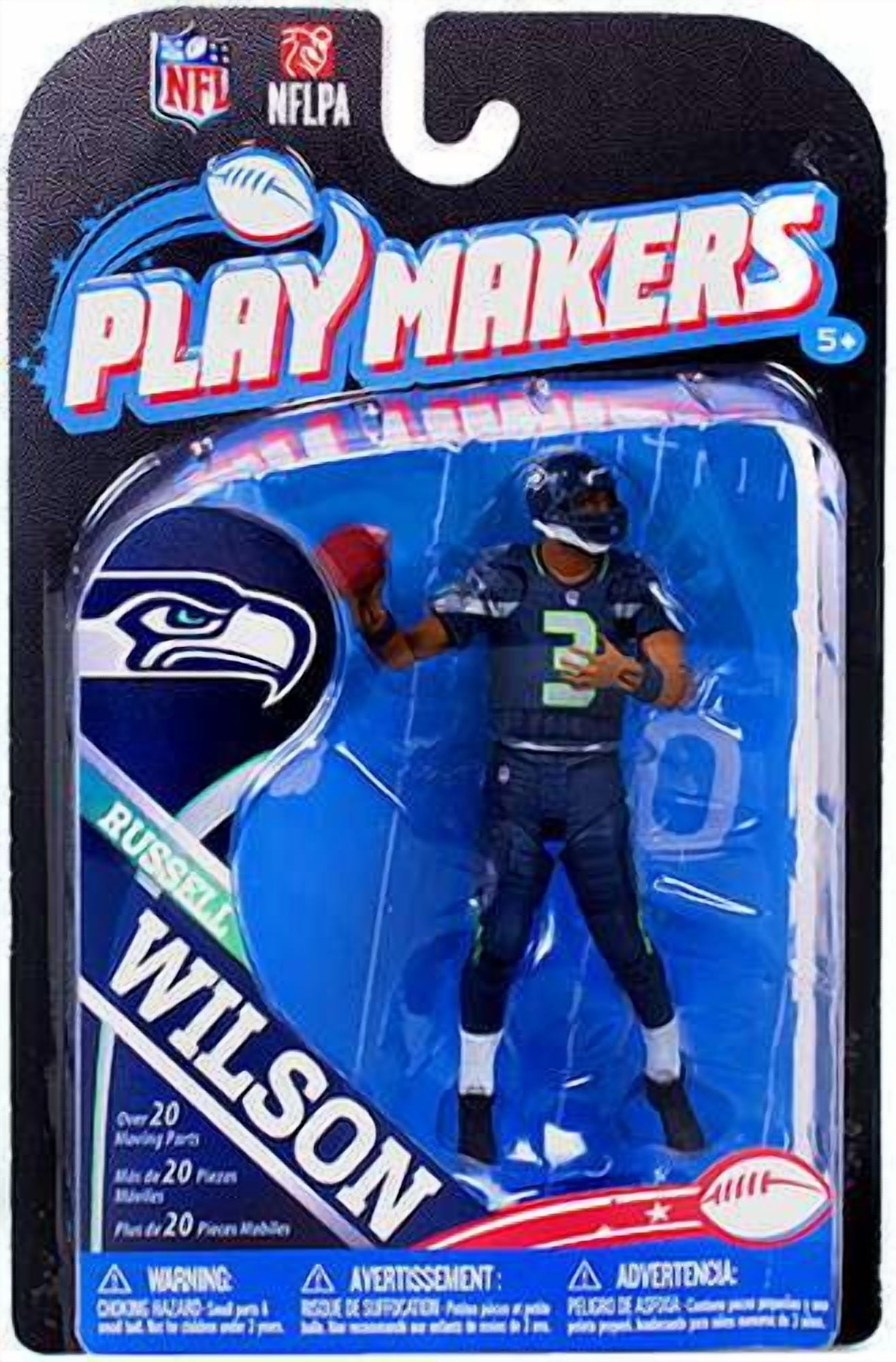 McFarlane NFL Playmakers Series 4 Russell Wilson Action Figure ...