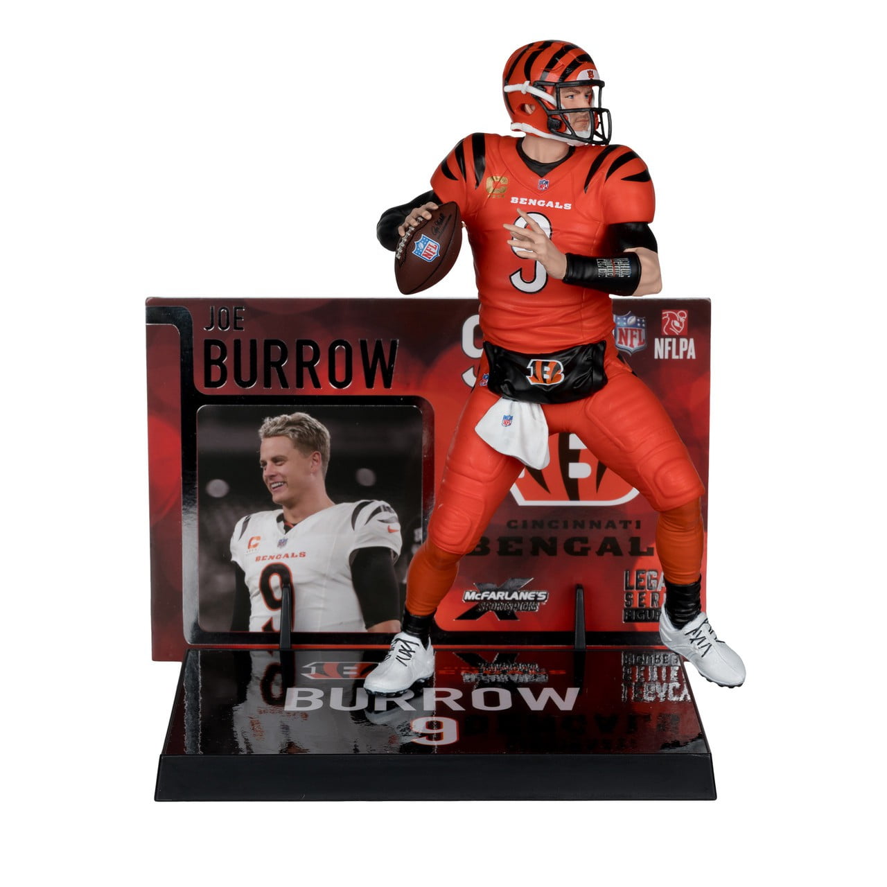 McFarlane NFL Sports Picks Football Joe Burrow Posed Figure - Walmart.com
