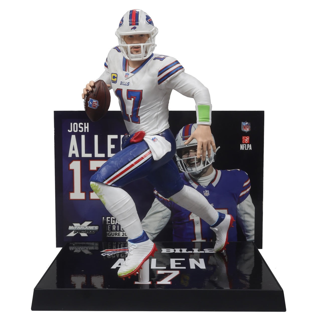 McFarlane NFL Sports Picks Football Josh Allen Action Figure (White ...