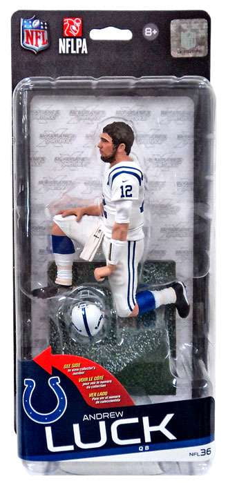 McFarlane NFL Sports Picks Series 36 Andrew Luck Action Figure (White ...