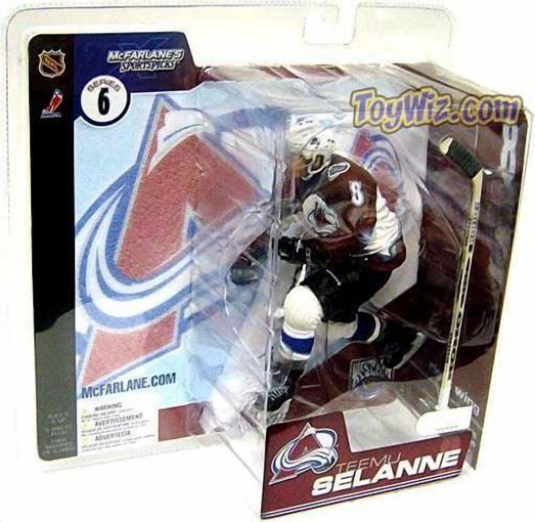 McFarlane NHL Sports Picks Series 6 Teemu Selanne Action Figure (Maroon ...