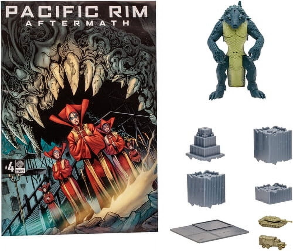 McFarlane - Pacific Rim - 4" Raiju (Kaiju) Figure Playset & Comic ...