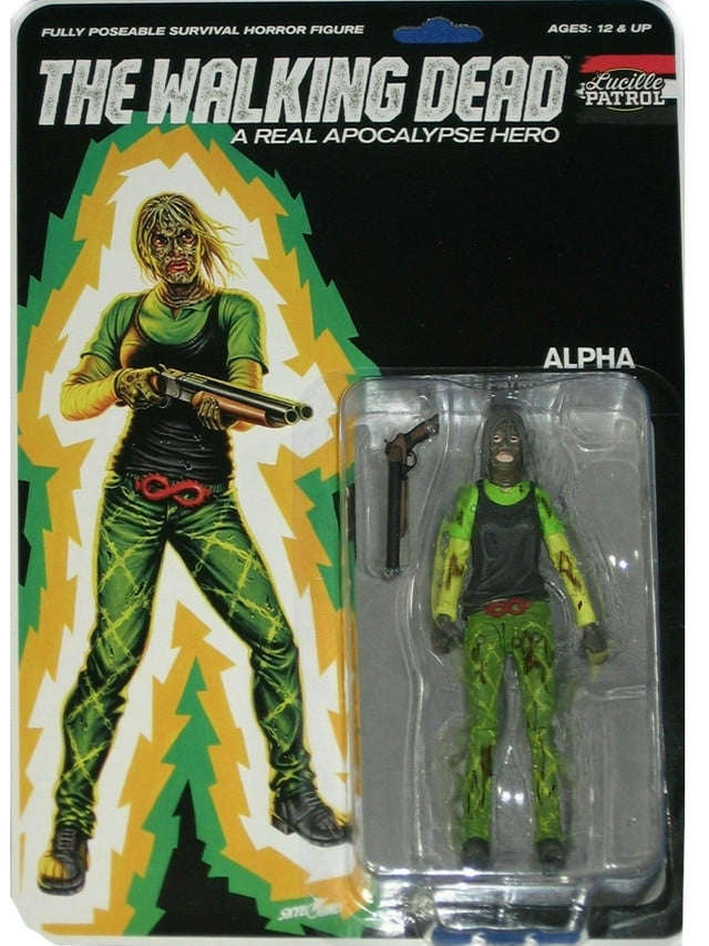 McFarlane The Walking Dead Lucille Patrol Berserker Alpha Action Figure ...