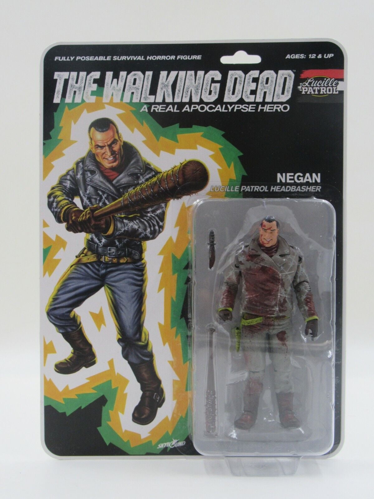 McFarlane The Walking Dead Lucille Patrol Headbasher Negan Action ...