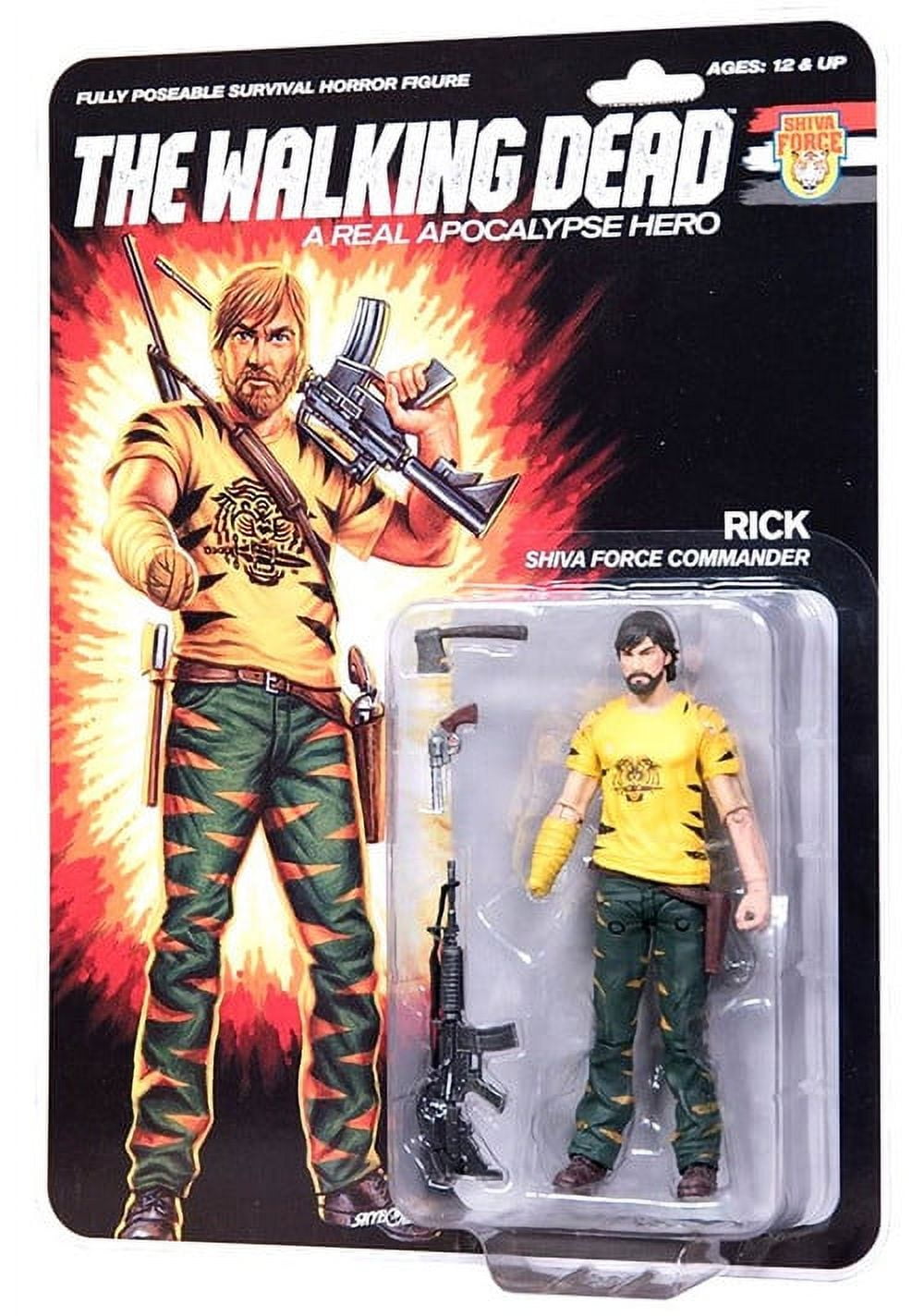 McFarlane The Walking Dead Shiva Force Commander Rick Action Figure ...