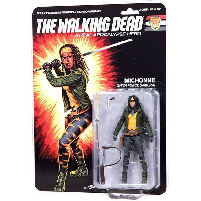 McFarlane The Walking Dead Shiva Force Michonne Samurai Action Figure ...