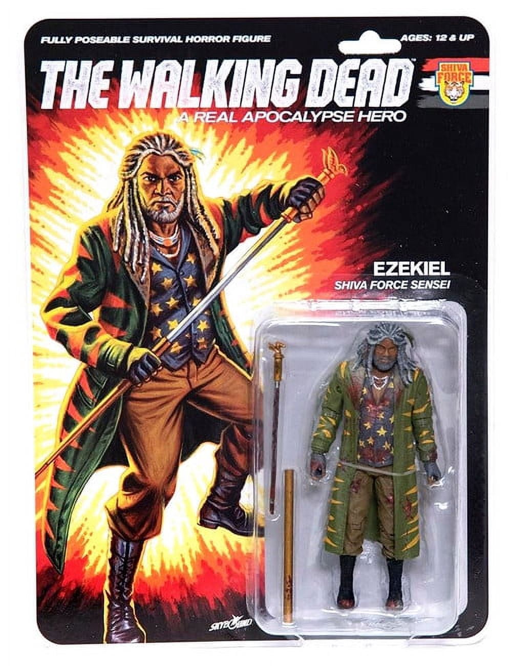 McFarlane The Walking Dead Shiva Force Sensei Ezekiel Action Figure ...