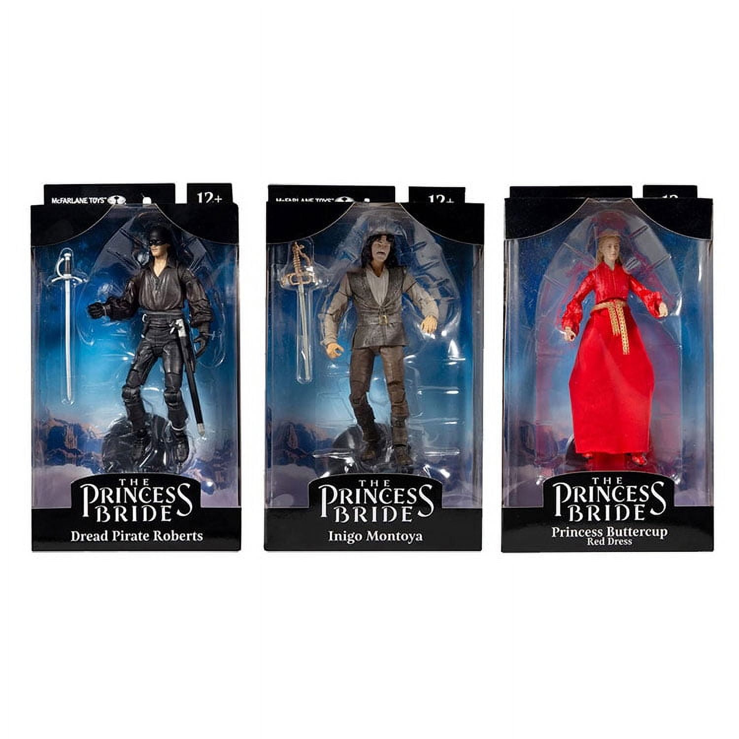 McFarlane Toys Action Figures - The Princess Bride W1 - SET OF 3 (Inigo ...