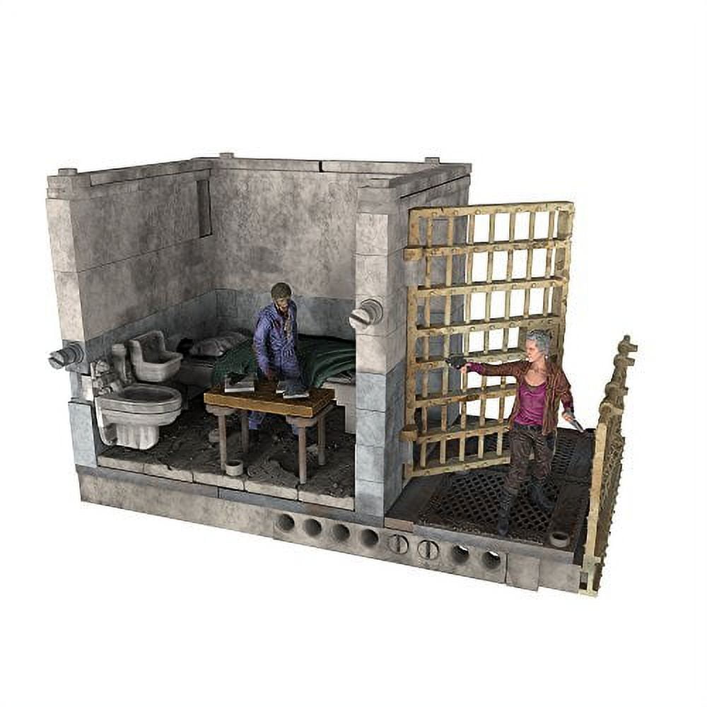 McFarlane Toys Construction Sets- The Walking Dead TV Upper Prison Cell ...
