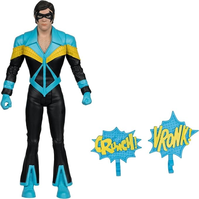 McFarlane Toys - DC Retro Nightwing (Batman 66' Comic) 6in Action ...