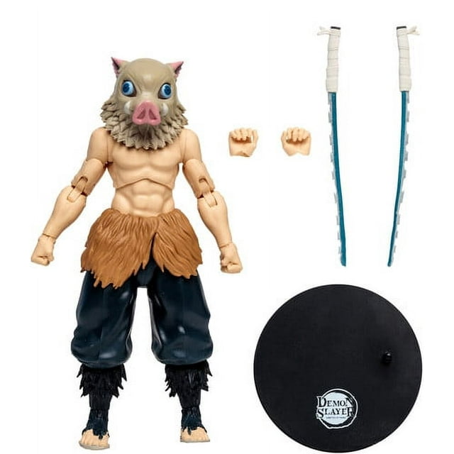 McFarlane Toys - Demon Slayer - 7" Inosuke Hashibira Action Figure ...