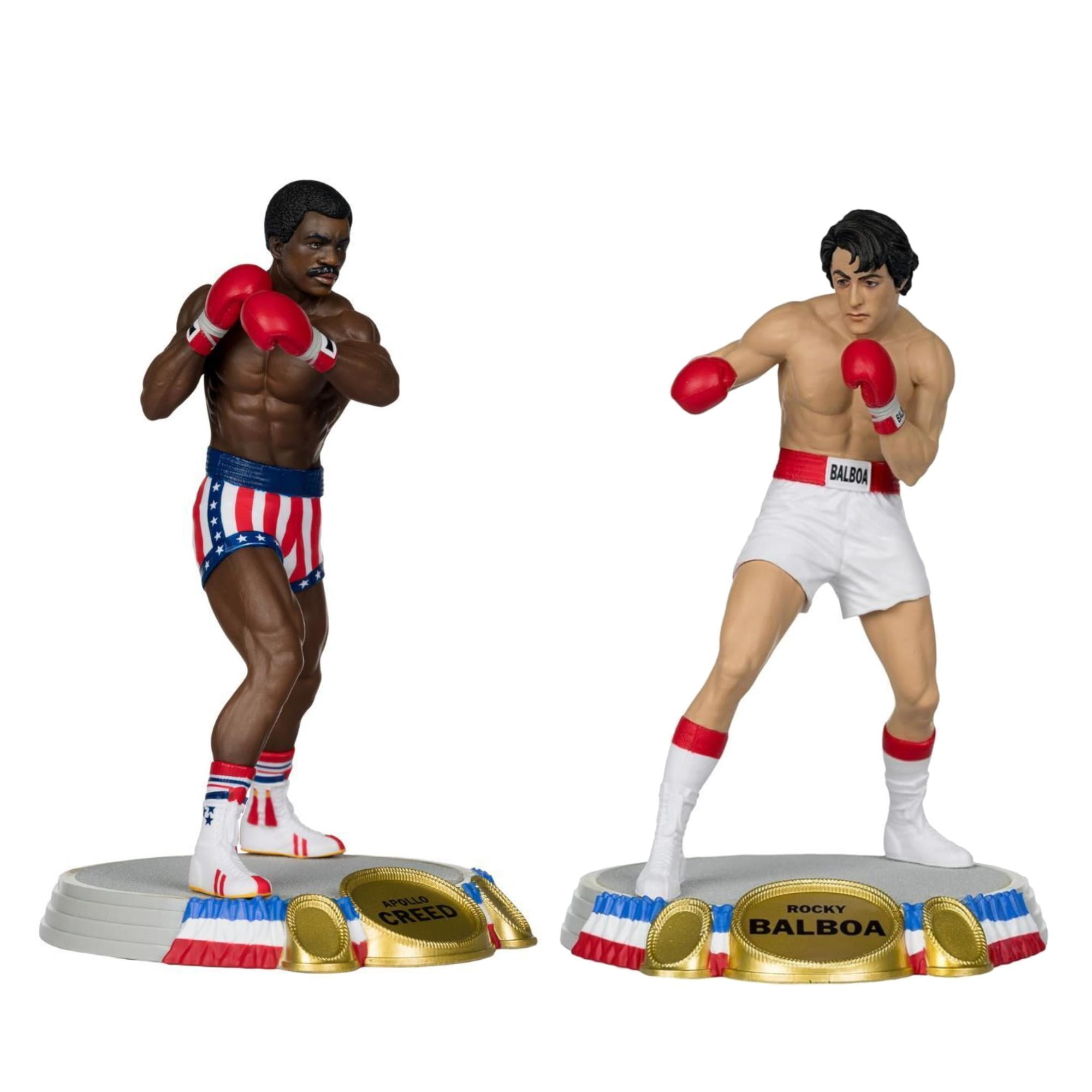 McFarlane Toys Movie Maniacs Rocky Balboa 6-Inch Posed Action Figure ...