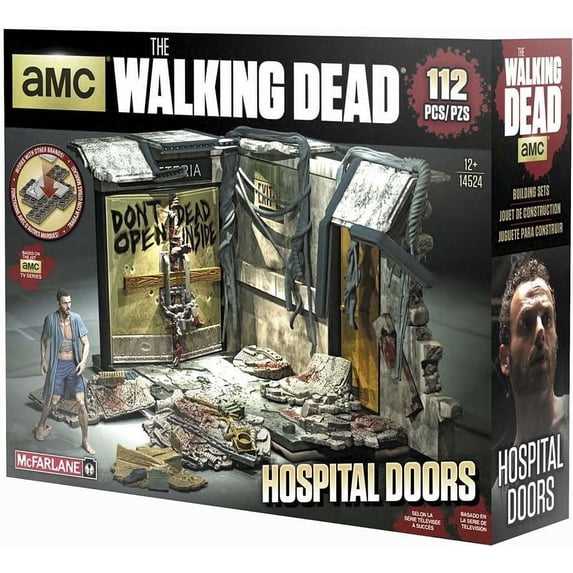 McFarlane Toys The Walking Dead Mini-figures- Hospital Doors Horror ...