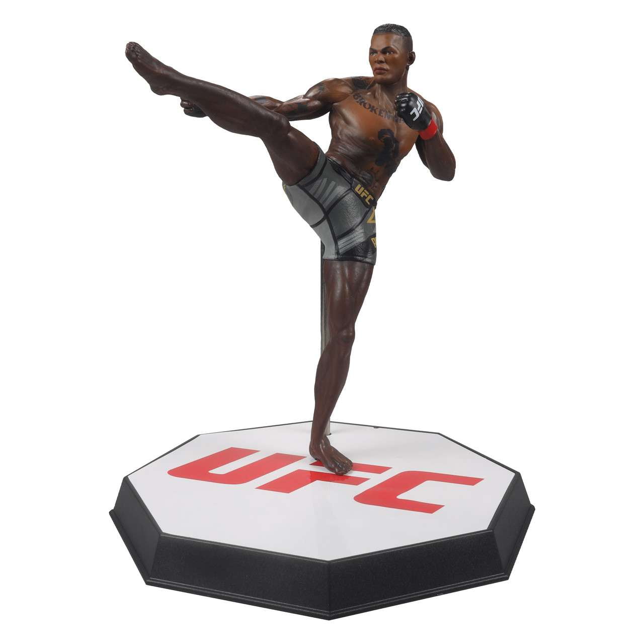 McFarlane UFC Israel Adesanya Action Figure (Grey Shorts, Chase Version ...