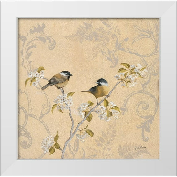 McGannon, Jill Schultz 12x12 White Modern Wood Framed Museum Art Print ...