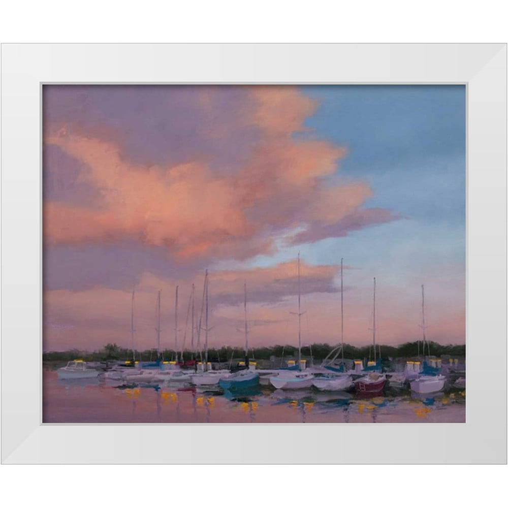 McGannon, Jill Schultz 14x12 White Modern Wood Framed Museum Art Print ...