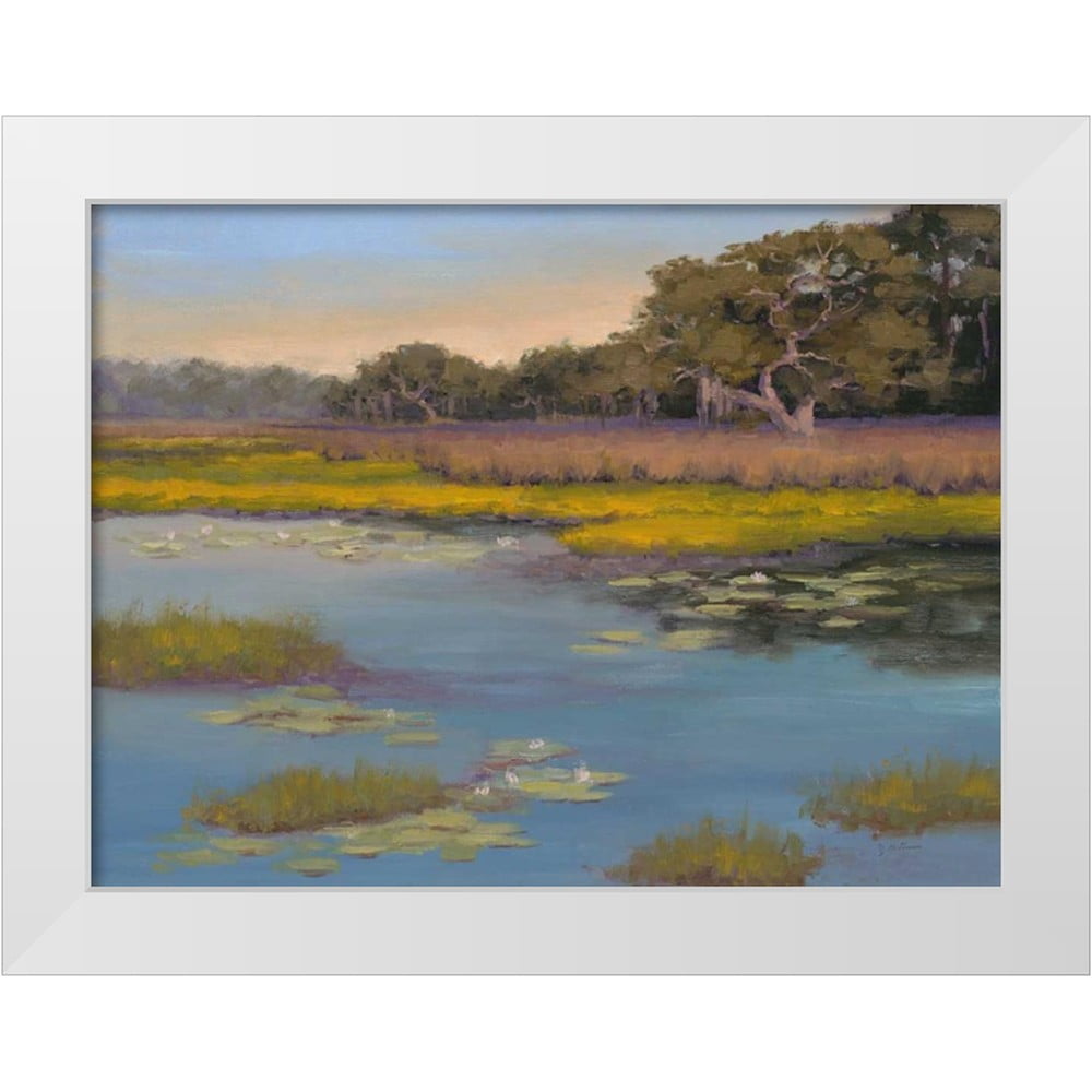 McGannon, Jill Schultz 14x12 White Modern Wood Framed Museum Art Print ...