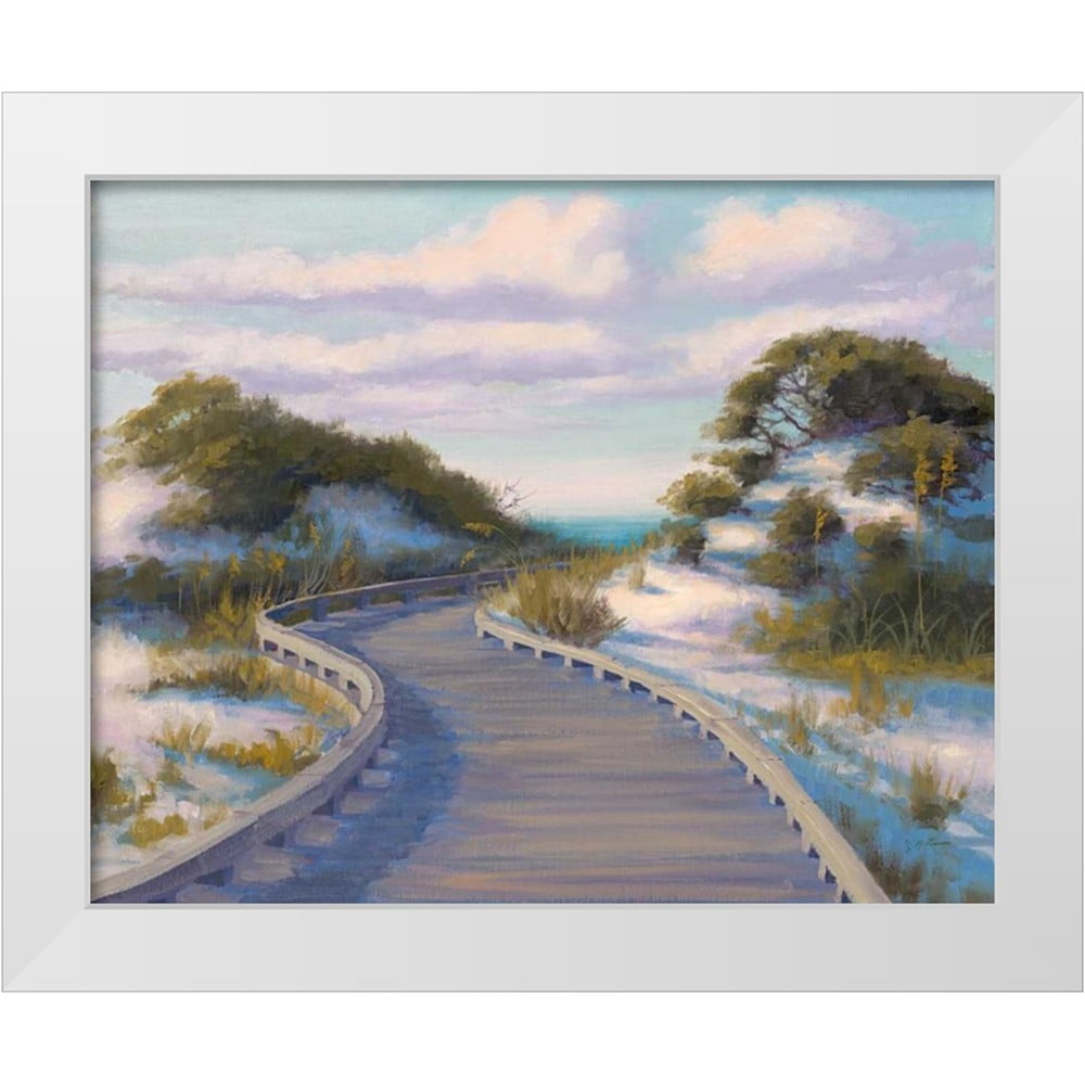 McGannon, Jill Schultz 24x20 White Modern Wood Framed Museum Art Print ...