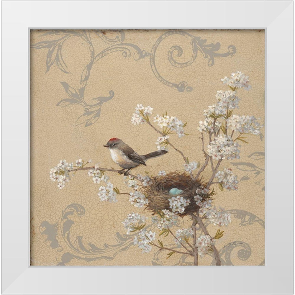 McGannon, Jill Schultz 26x26 White Modern Wood Framed Museum Art Print ...