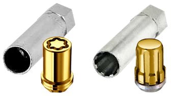 McGard SplineDrive Tuner 4 Lug Install Kit w/Locks Tool (Cone) M12X1.5 ...