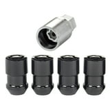 McGard Anti-Theft Lug Rims Wheel Lock Set, 4pk, M12X1.5, 19mm & 21mm ...