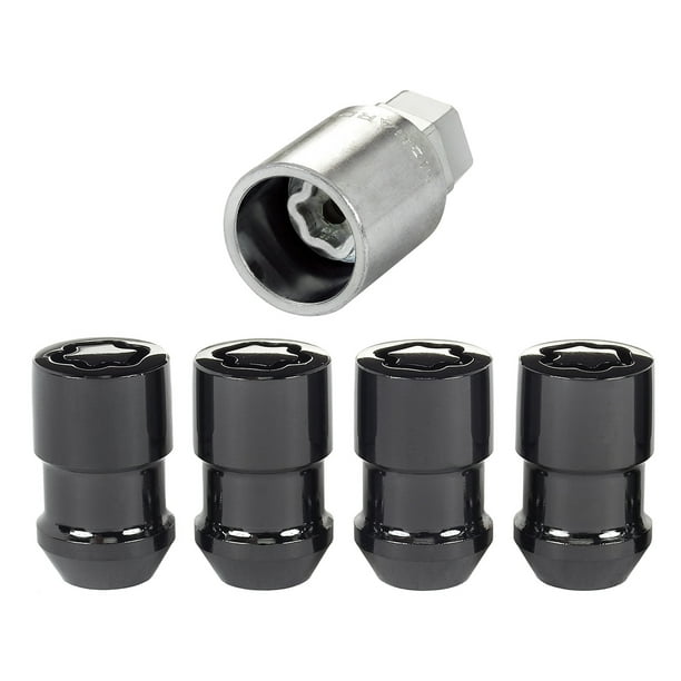 McGard Wheel Lock Nut Set - 4pk. (Cone Seat) M12X1.5 / 19mm & 21mm Dual ...