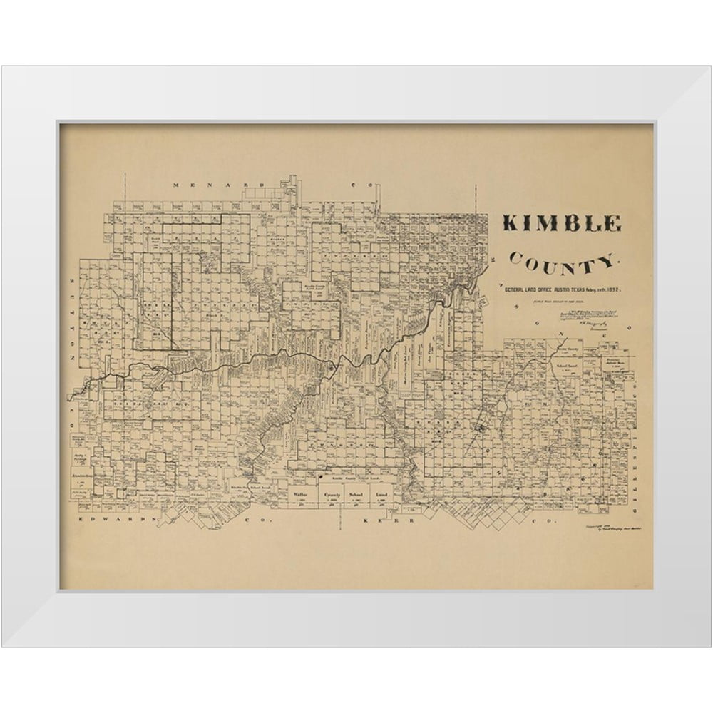 McGaughey 32x26 White Modern Wood Framed Museum Art Print Titled ...