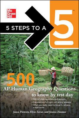 Pre-Owned 5 Steps to a 5: 500 AP Human Geography Questions to Know by ...