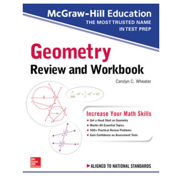 McGraw-Hill Education Geometry Review and Workbook - Walmart.com