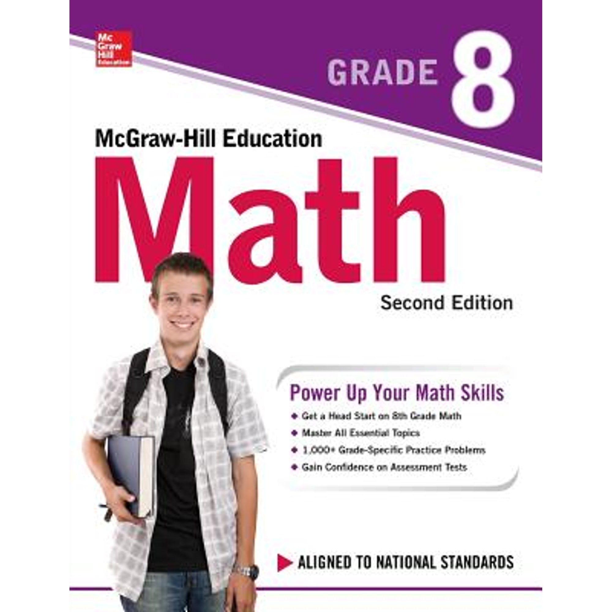 McGraw-Hill Education Math, Grade 8 - Walmart.com
